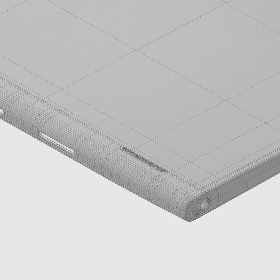 3d Model Android Slim Pc Tablet