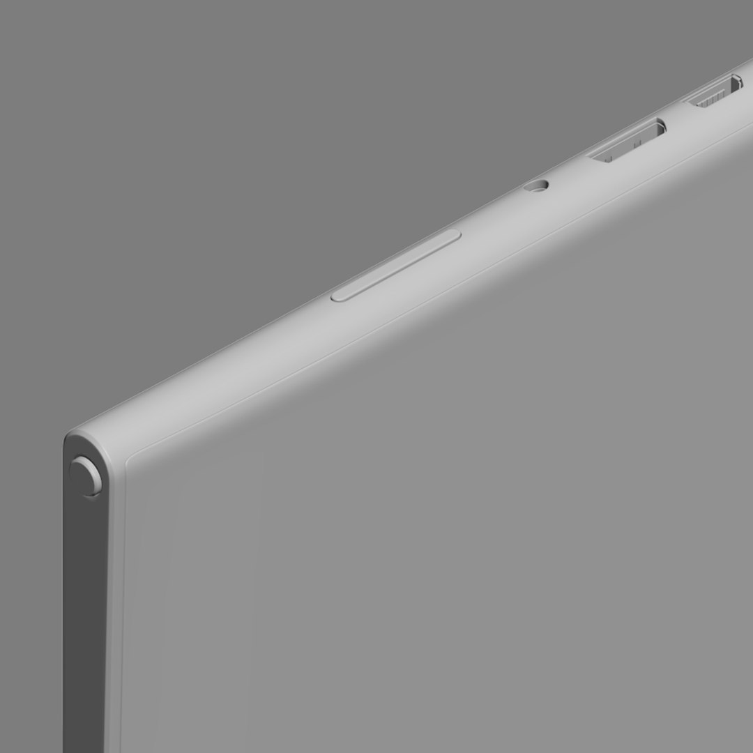 3d Model Android Slim Pc Tablet