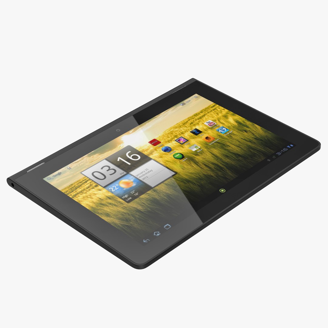 3d Model Android Slim Pc Tablet