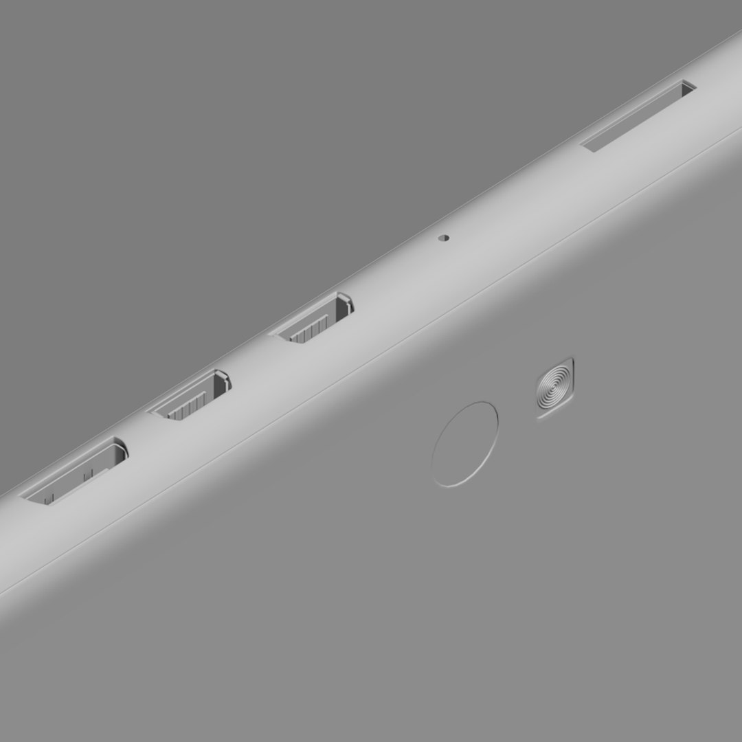 3d Model Android Slim Pc Tablet