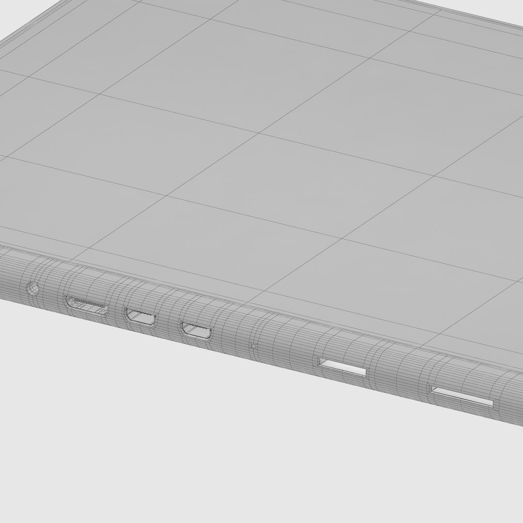 3d Model Android Slim Pc Tablet
