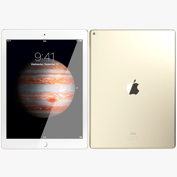 modelo 3d Apple iPad Pro Gold - TurboSquid 960897