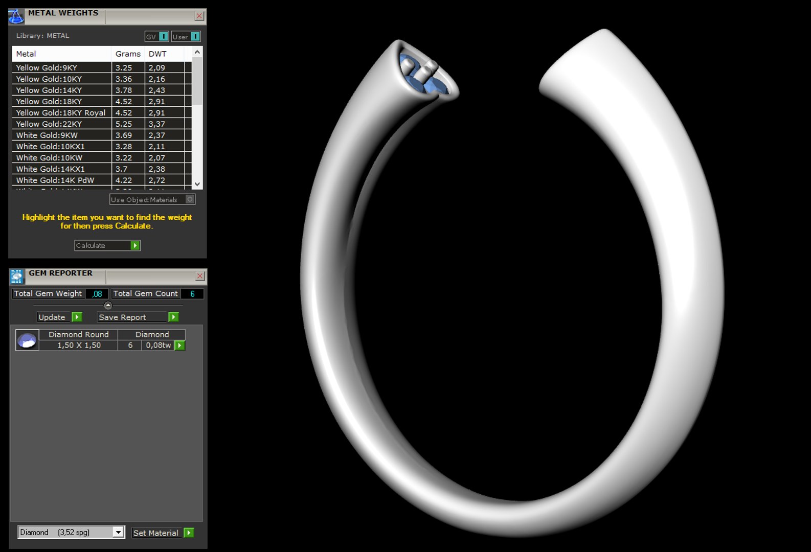3d Model 0005 Ring