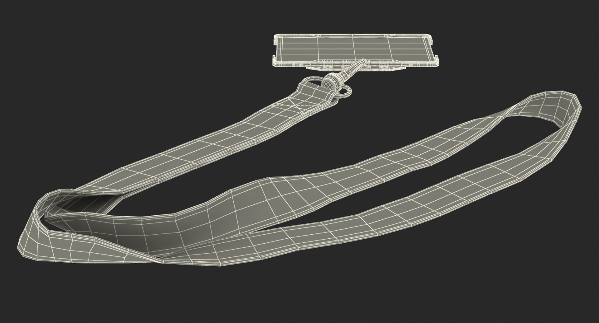 3D Security Lanyard Id Card Model - TurboSquid 1255614