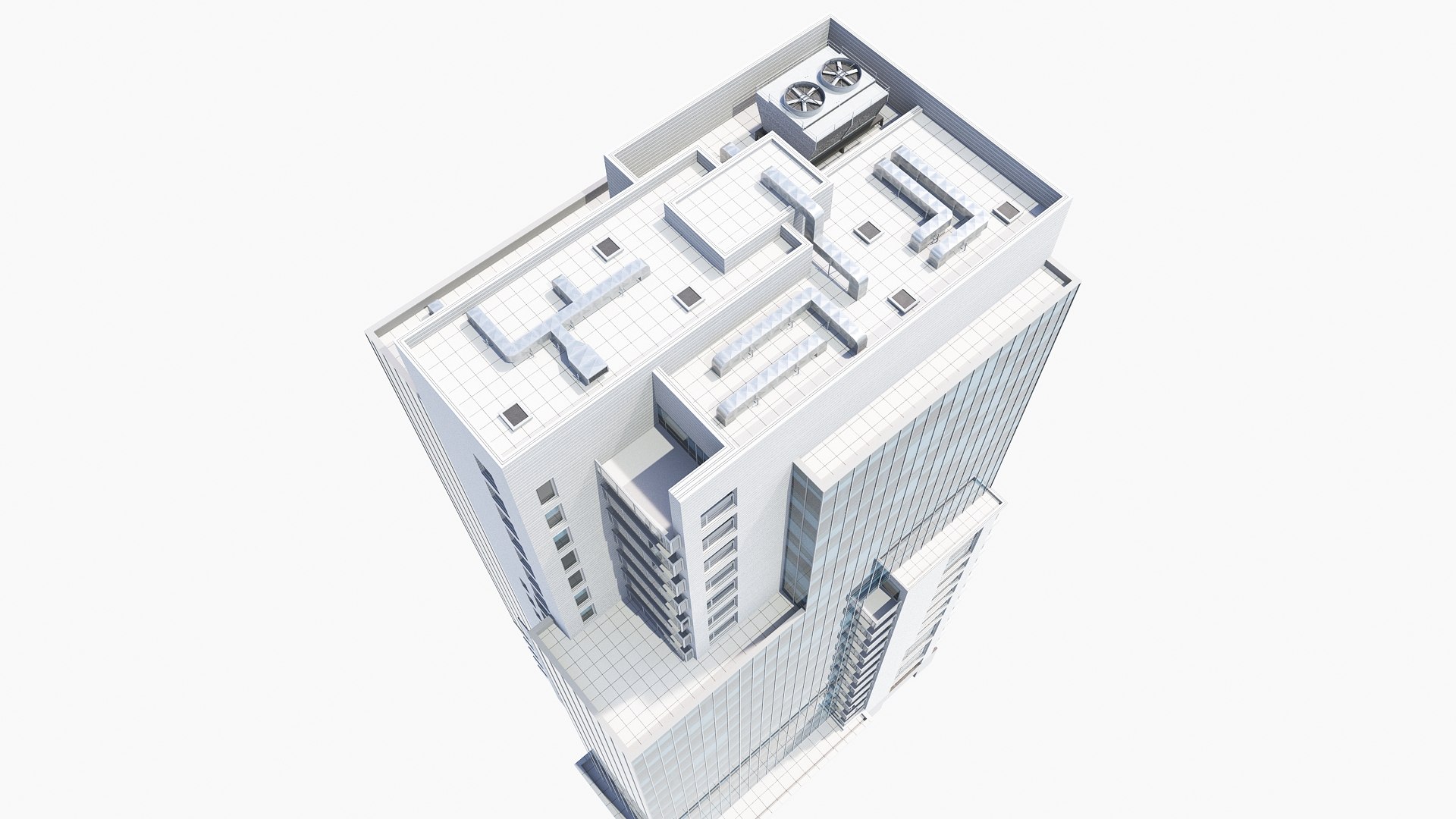 Kilbourn tower buildings 3D model - TurboSquid 1512320