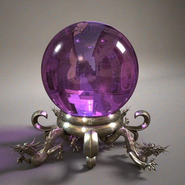 3d model oracural magic orb