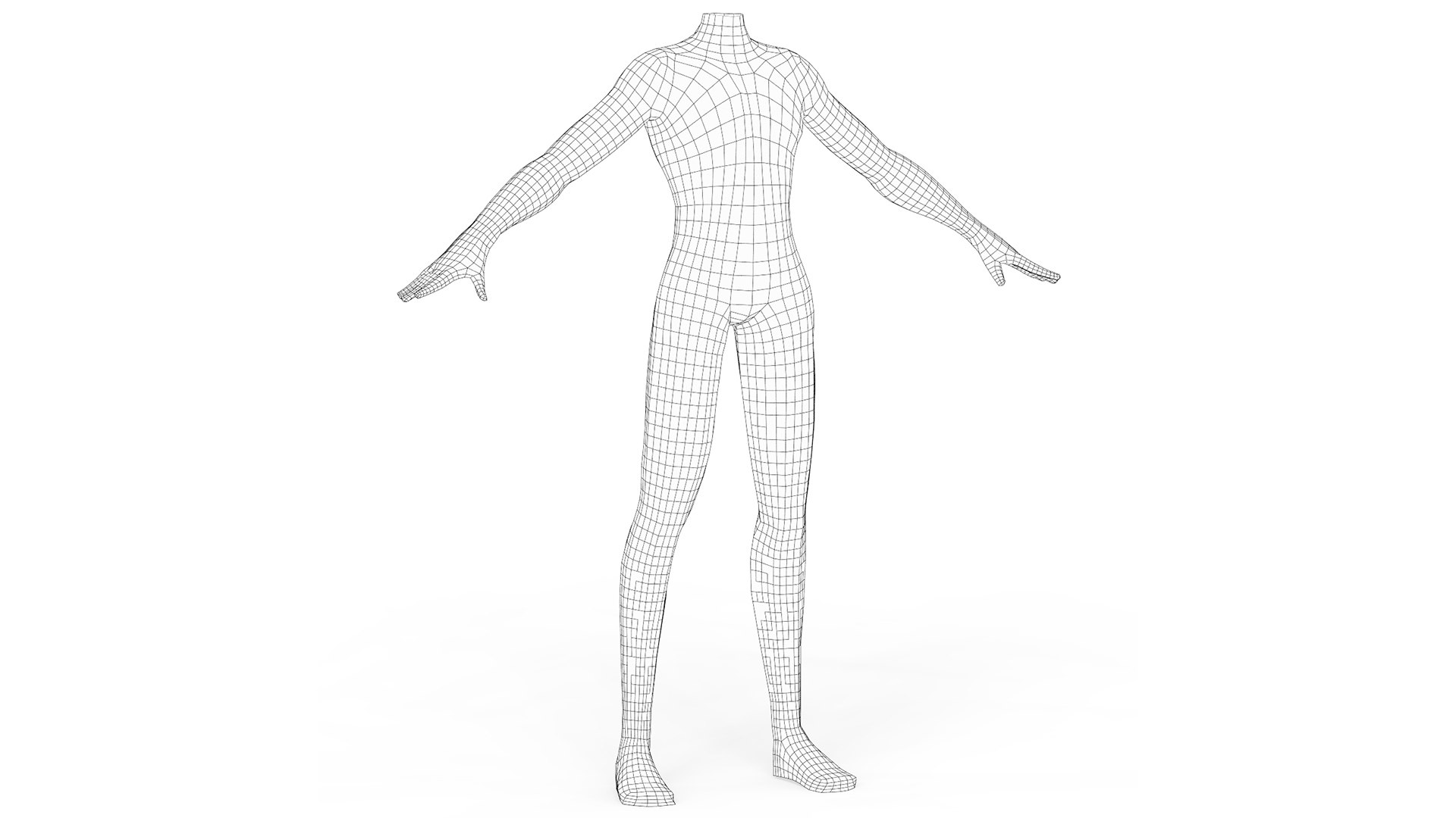 Boy Body Base Mesh 3D Model - TurboSquid 1988967