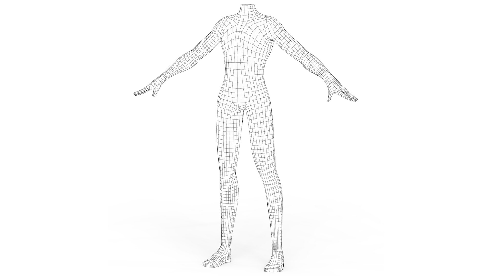 Boy Body Base Mesh 3D Model - TurboSquid 1988967