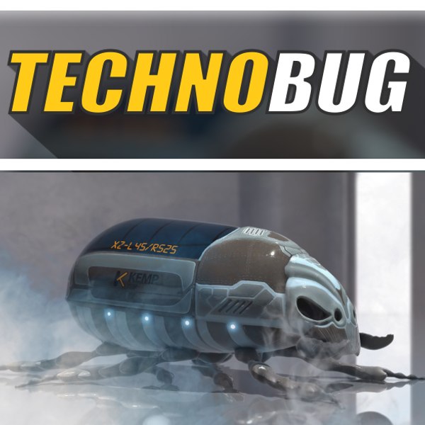 modelo 3d Tecnobug - TurboSquid 1074315