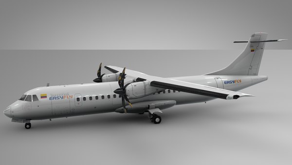 modelo 3d ATR 72 EASYFLY L1873 - TurboSquid 1979003