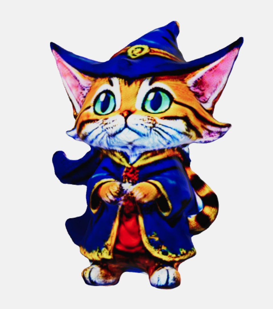 3D The Witch Cat Model - TurboSquid 2190699