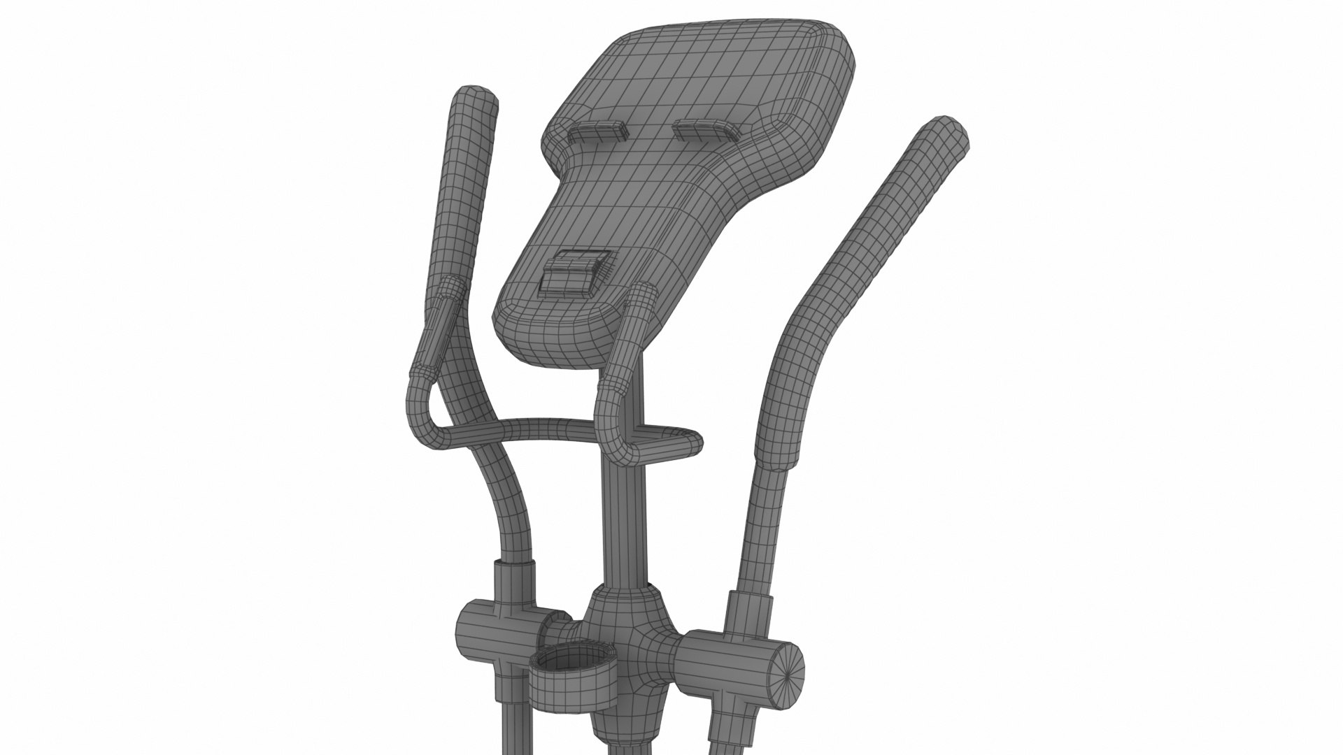 GYM Elliptical Bike White 3D Model - TurboSquid 1816571