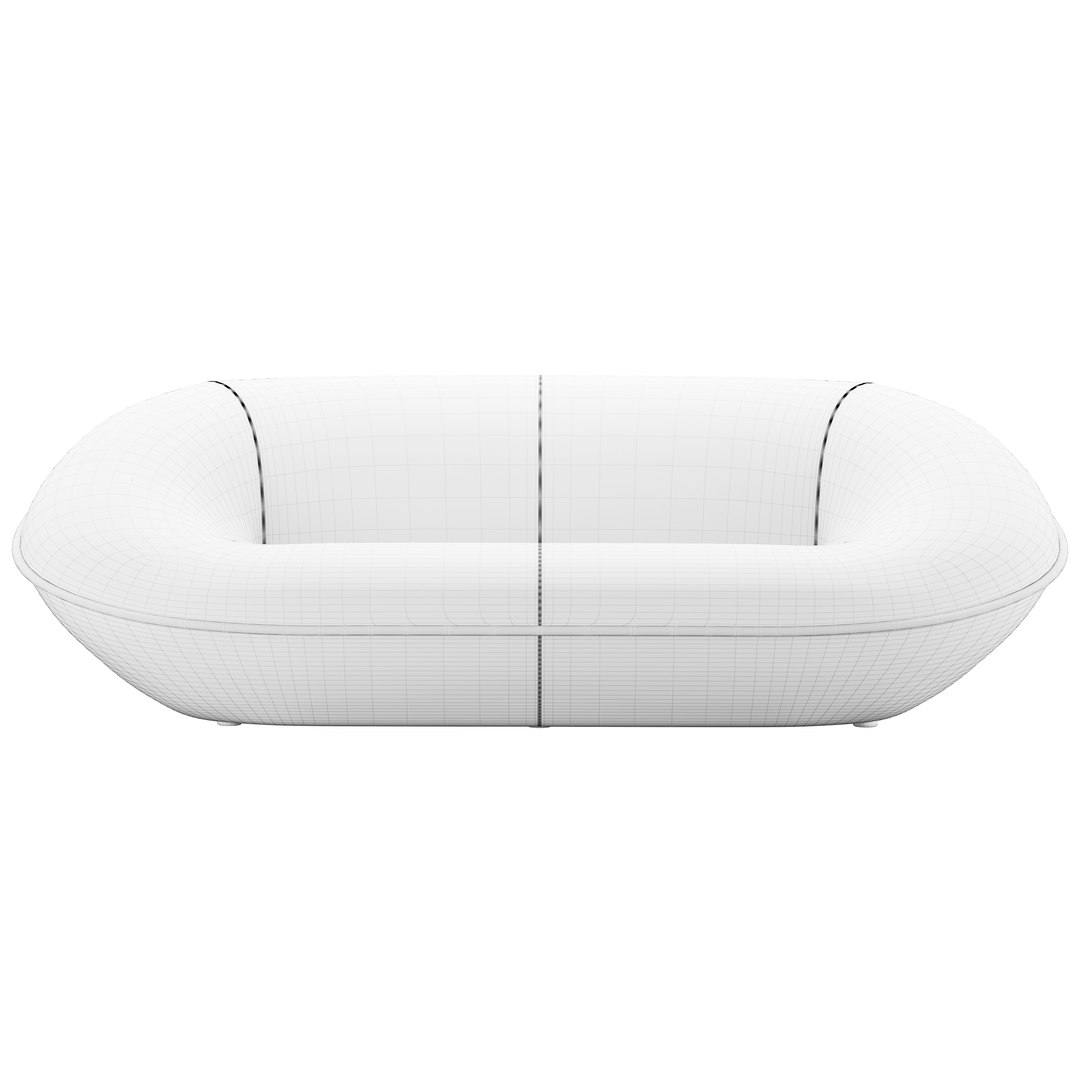 Tortello Sofa By Bebitalia Model - TurboSquid 2213549