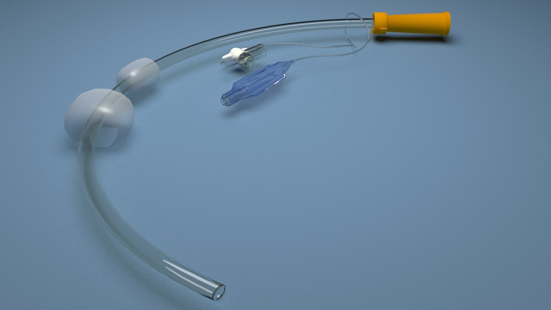 Nasogastric Feeding Tube 3D Model - TurboSquid 1222349