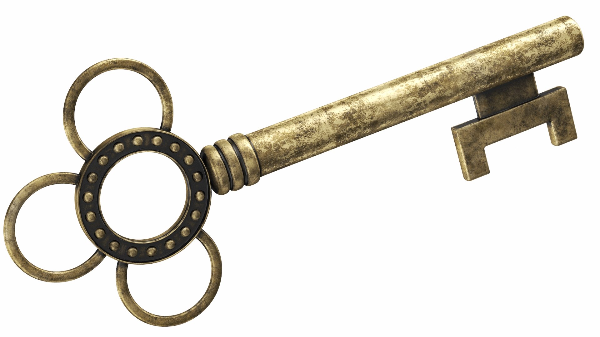 Real old key 3D - TurboSquid 1480777