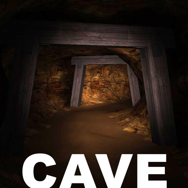 3D Cave with tunnel - TurboSquid 2124422