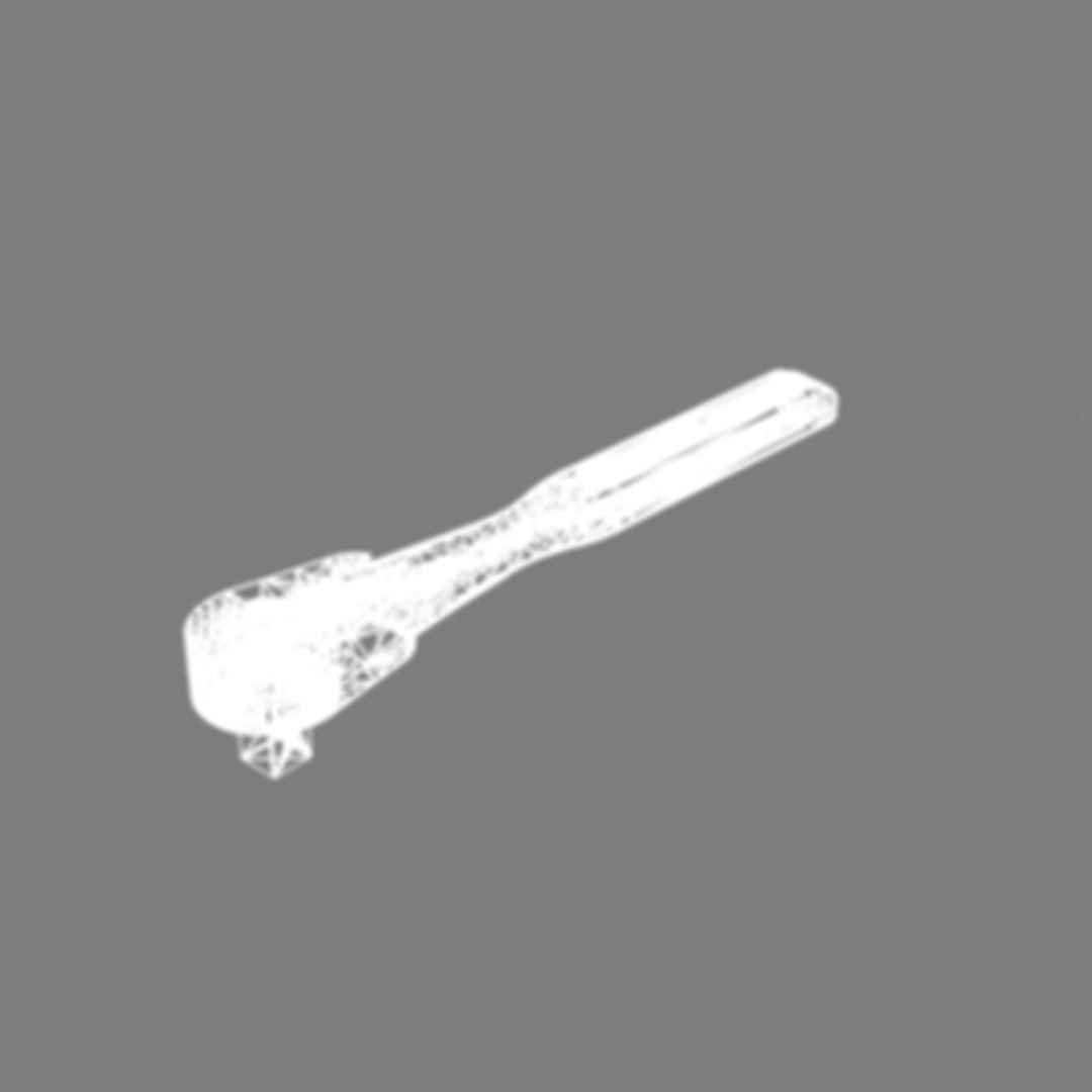 Inch Tools Sockets Wrench 3d Model