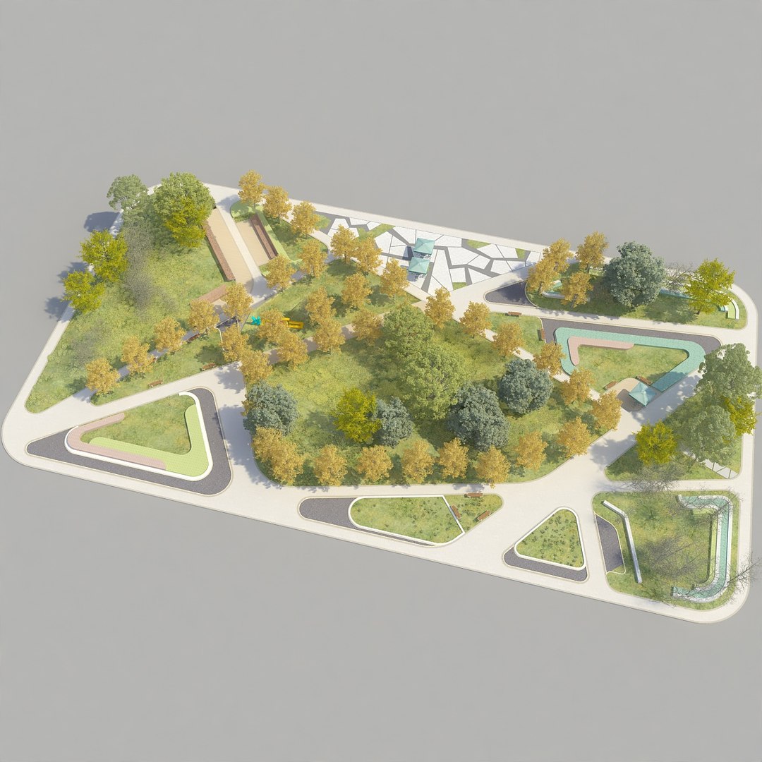 modelo 3d Park Design - TurboSquid 1980110