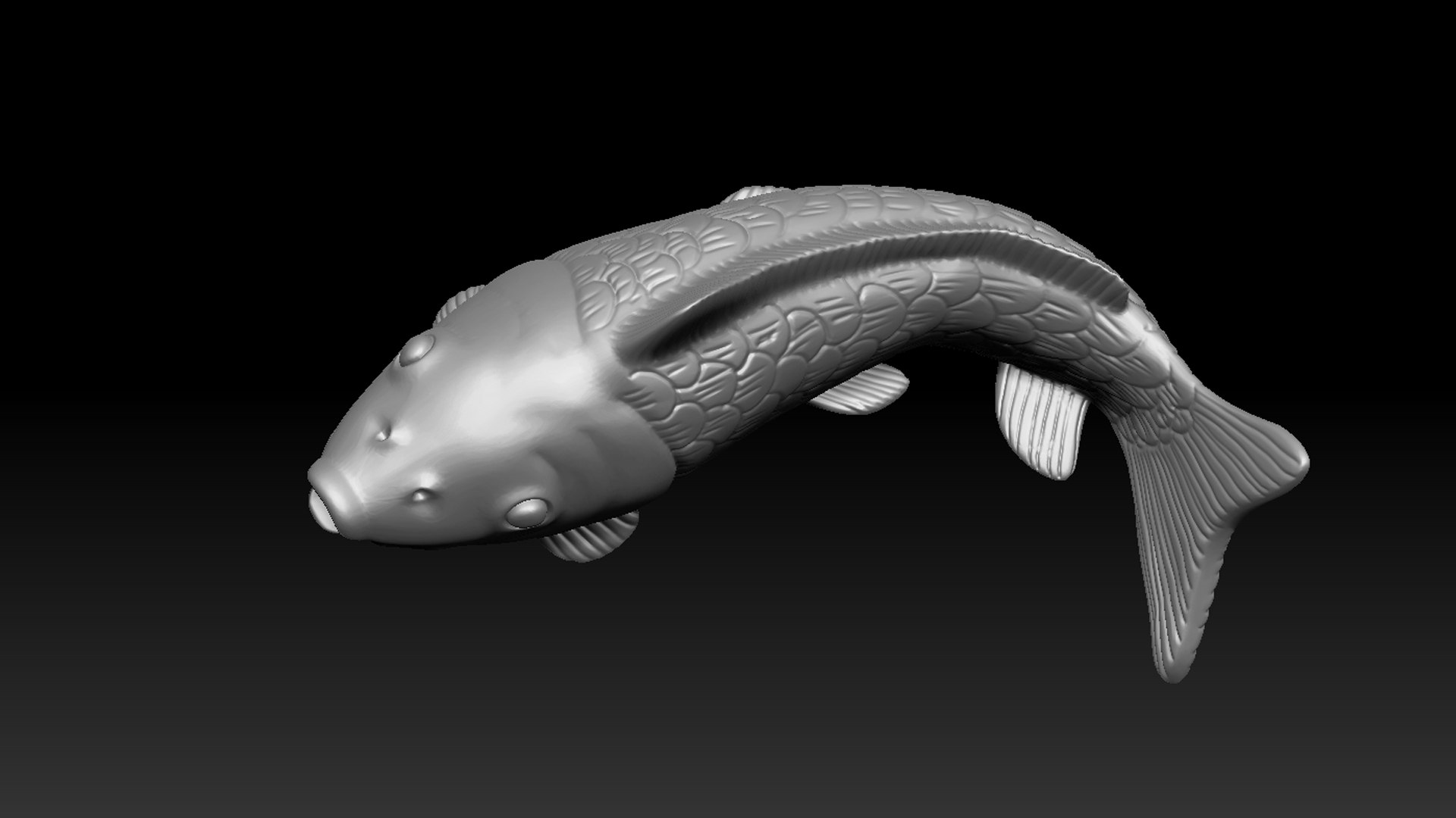 Carp 3D - TurboSquid 2069460