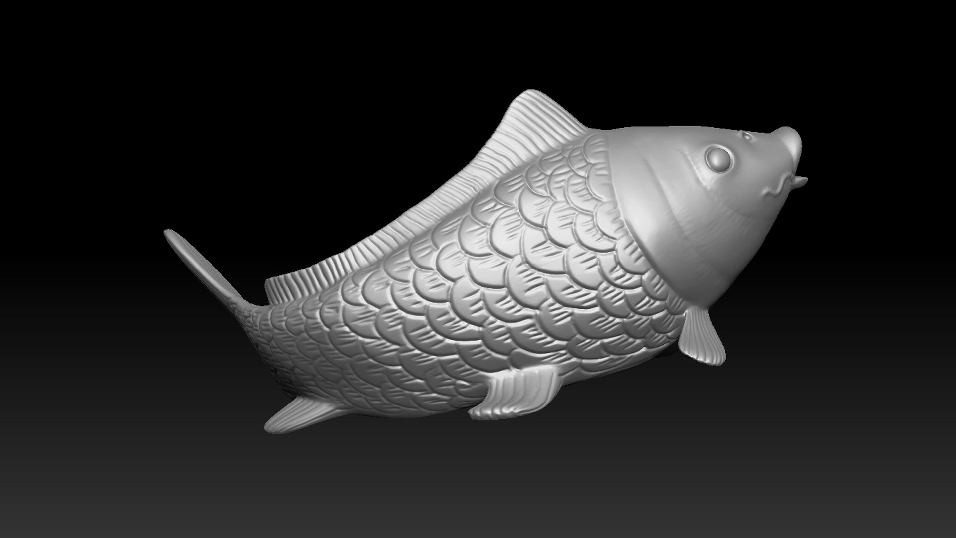 Carp 3D - TurboSquid 2069460