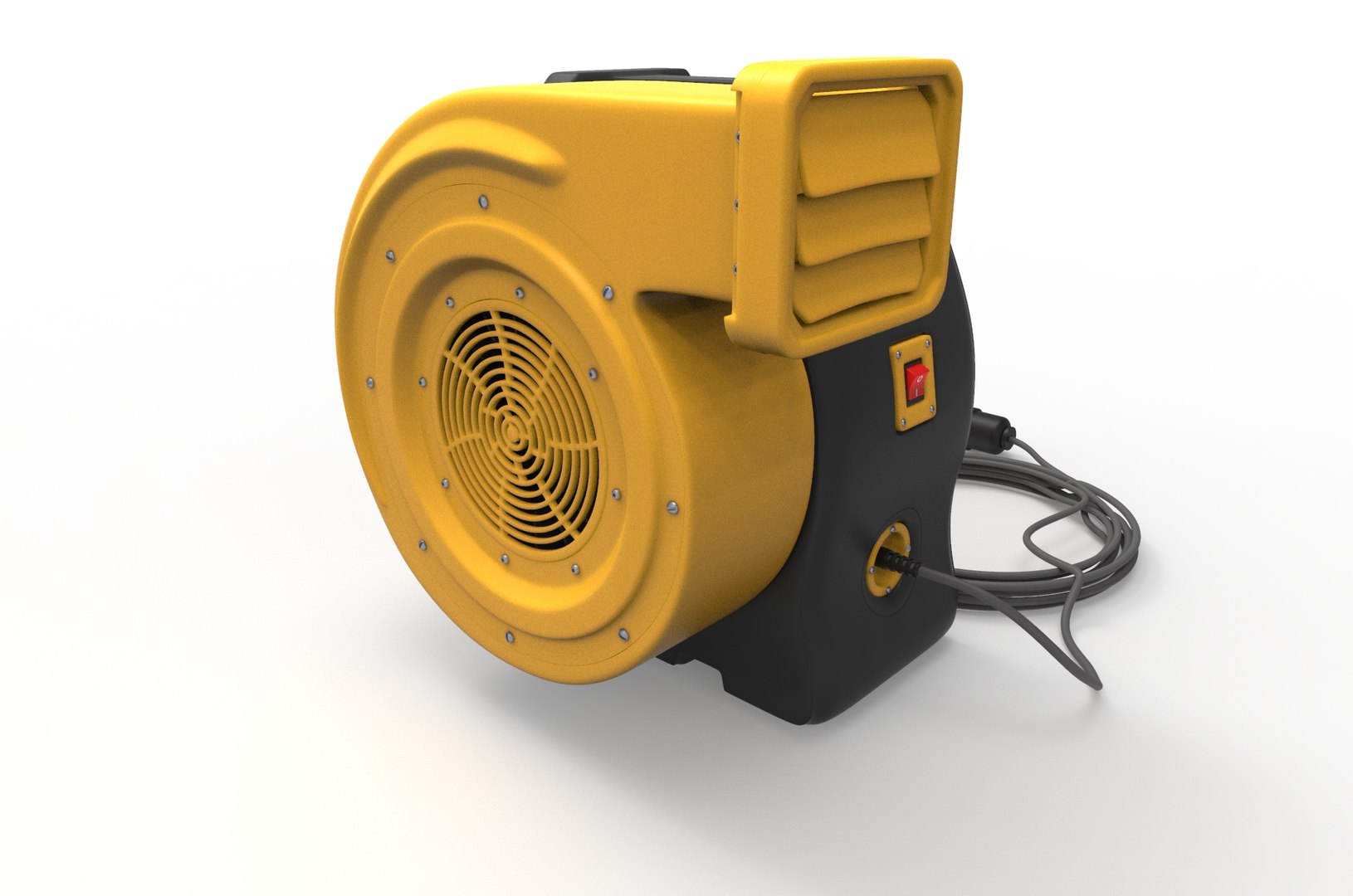 3D Air Blower Model - TurboSquid 2215157