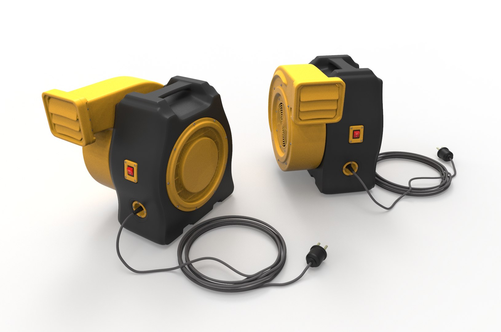 3D Air Blower Model - TurboSquid 2215157