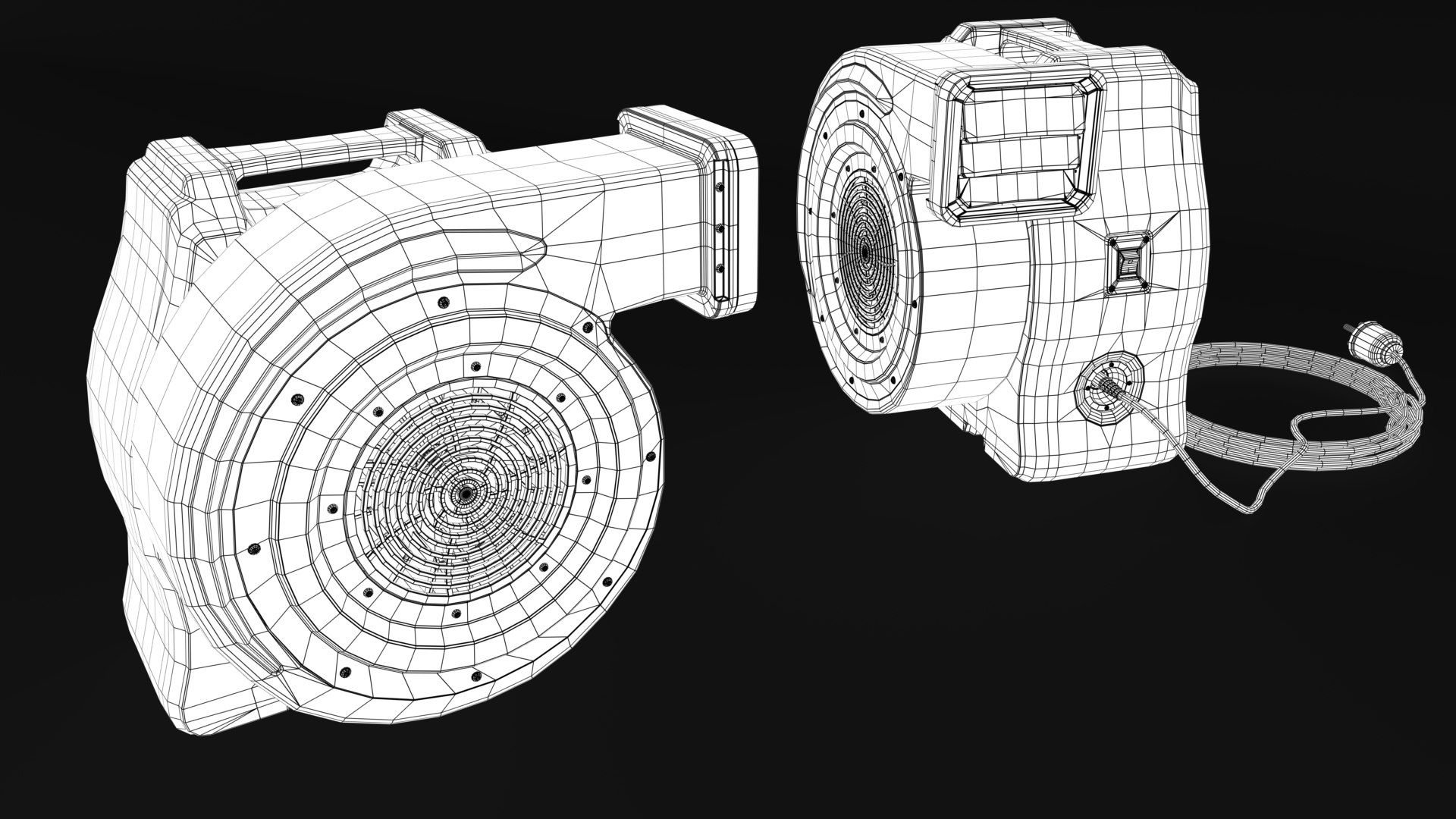 3D Air Blower Model - TurboSquid 2215157
