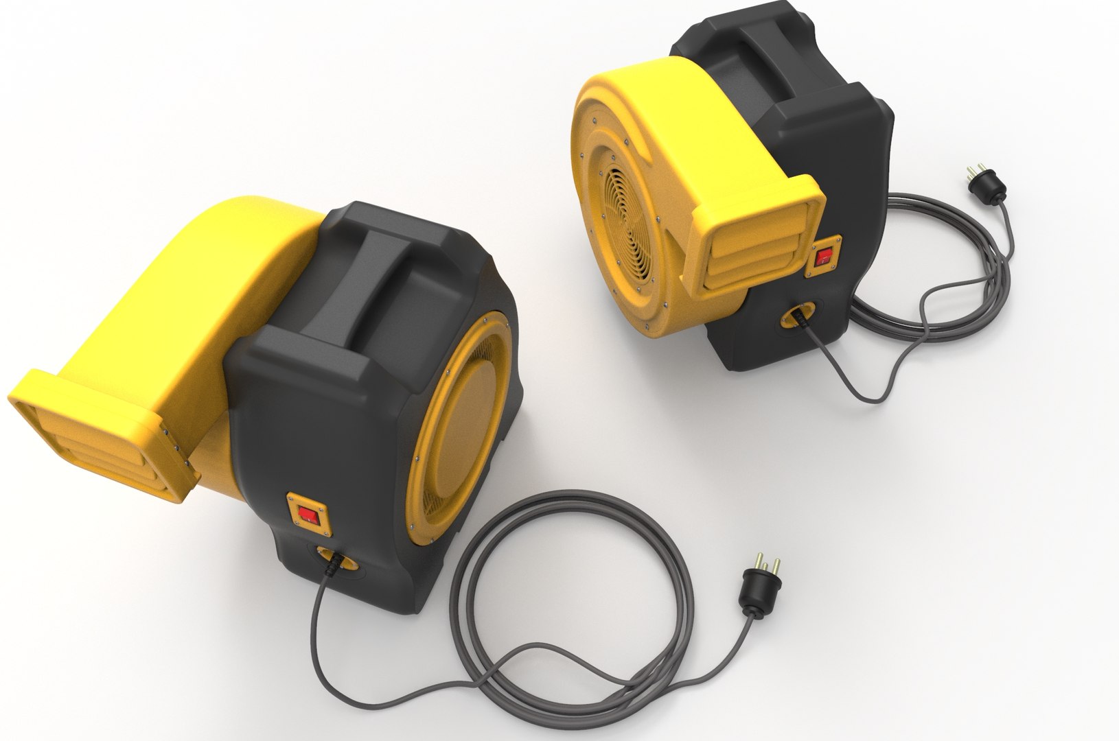 3D Air Blower Model - TurboSquid 2215157