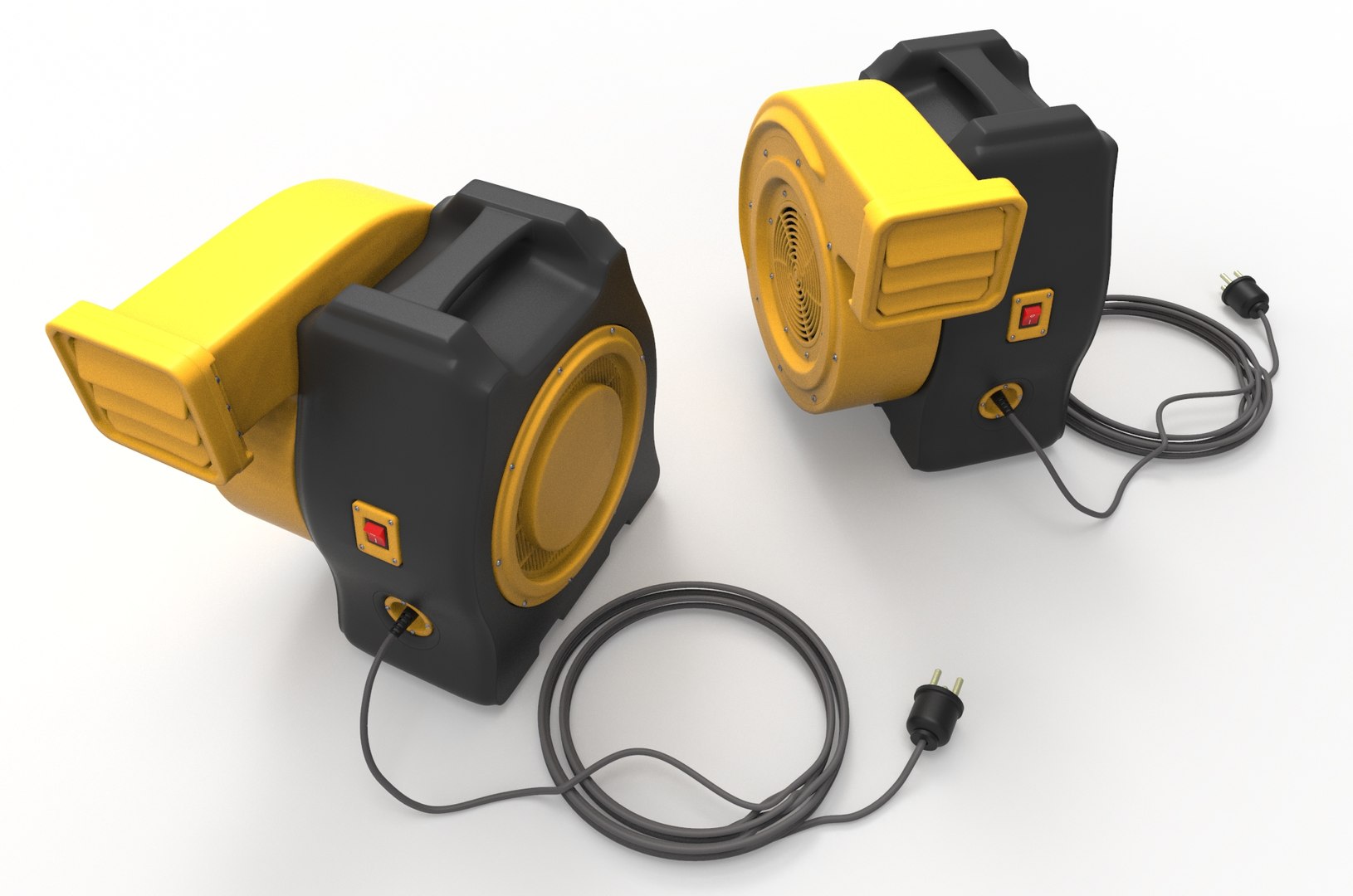 3D Air Blower Model - TurboSquid 2215157