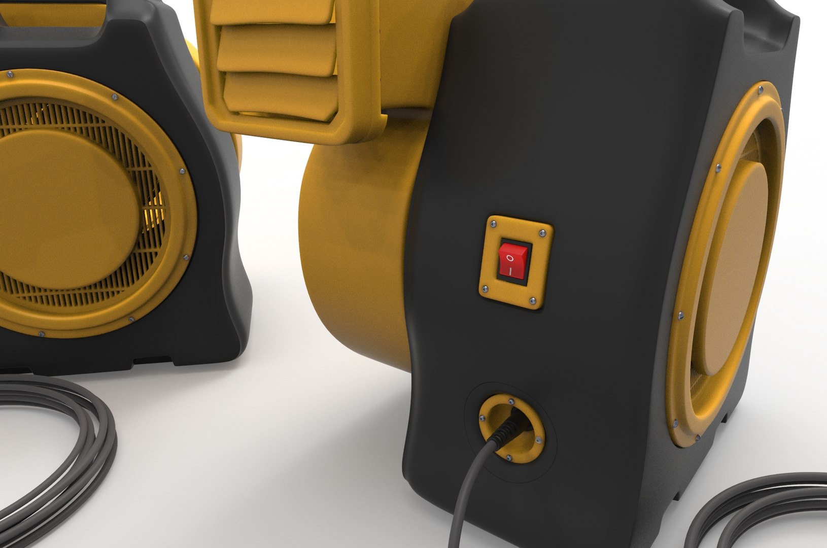 3D Air Blower Model - TurboSquid 2215157