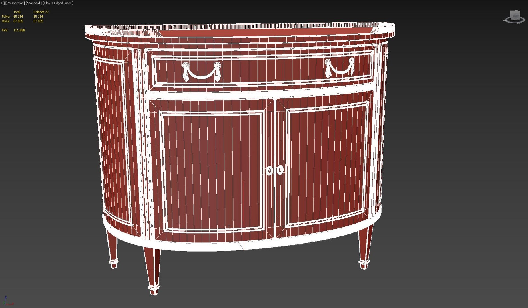 3D model cabinet 22 - TurboSquid 1647805