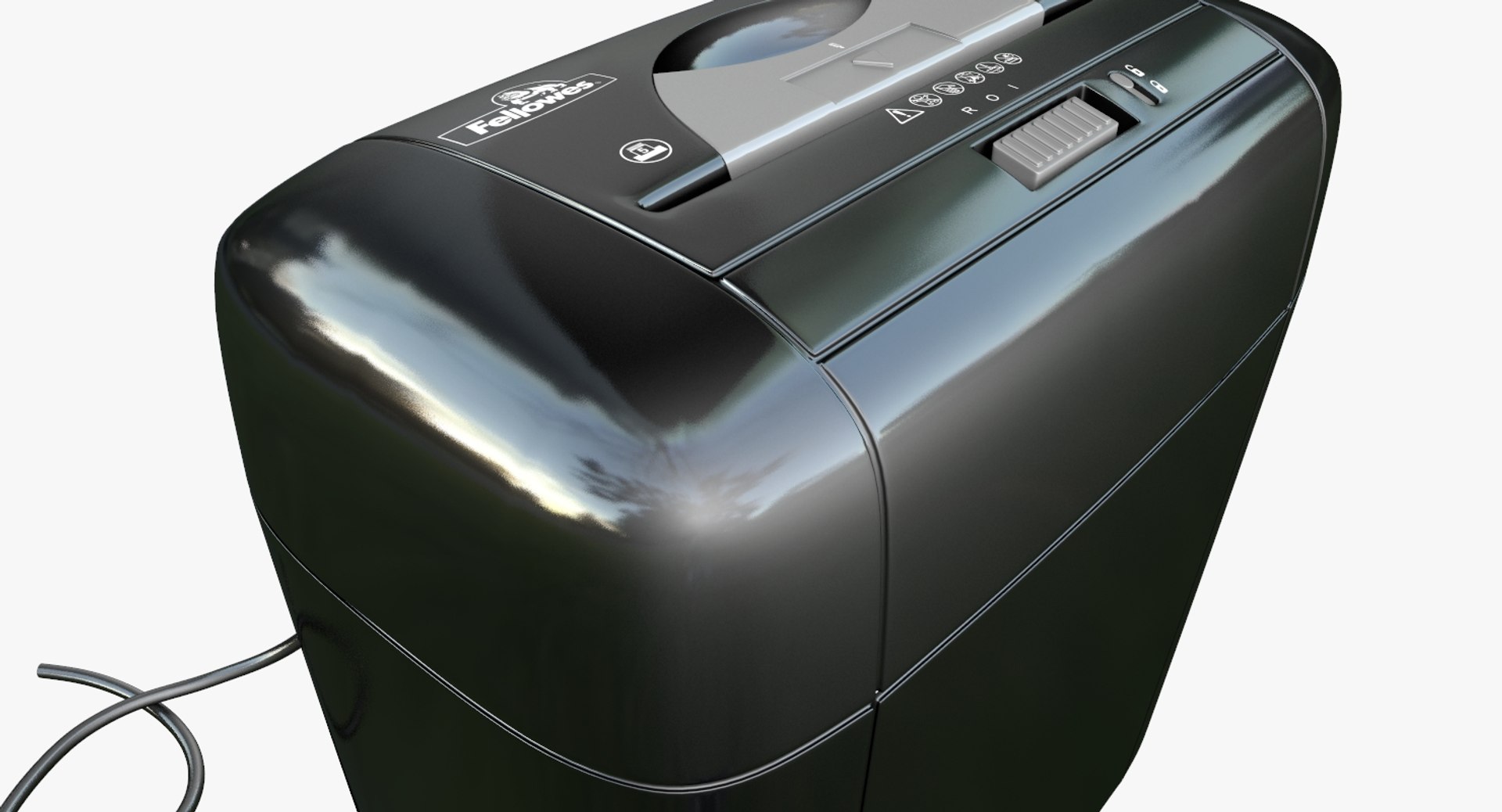 3d Model Cross Paper Shredder