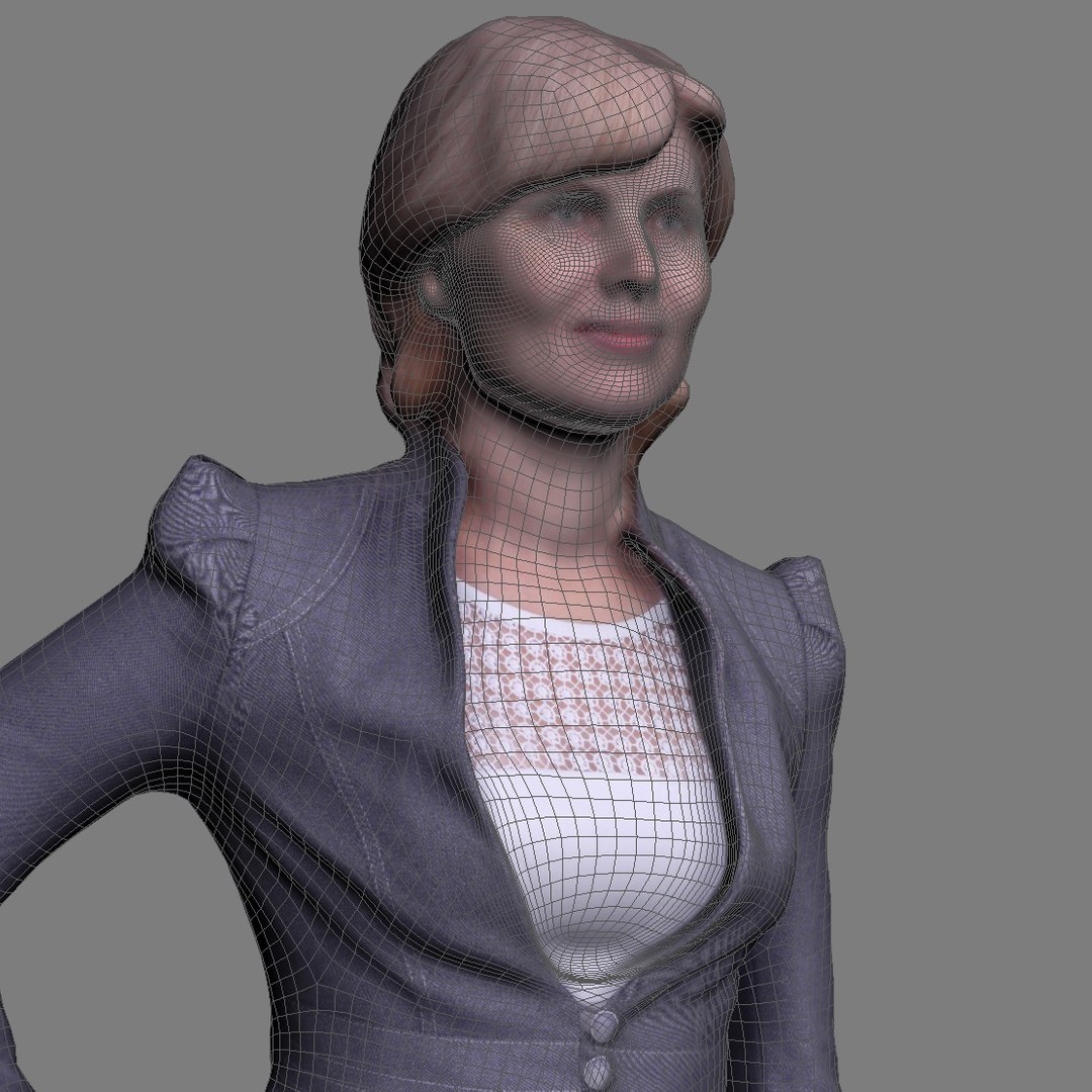 3d Realistic Human