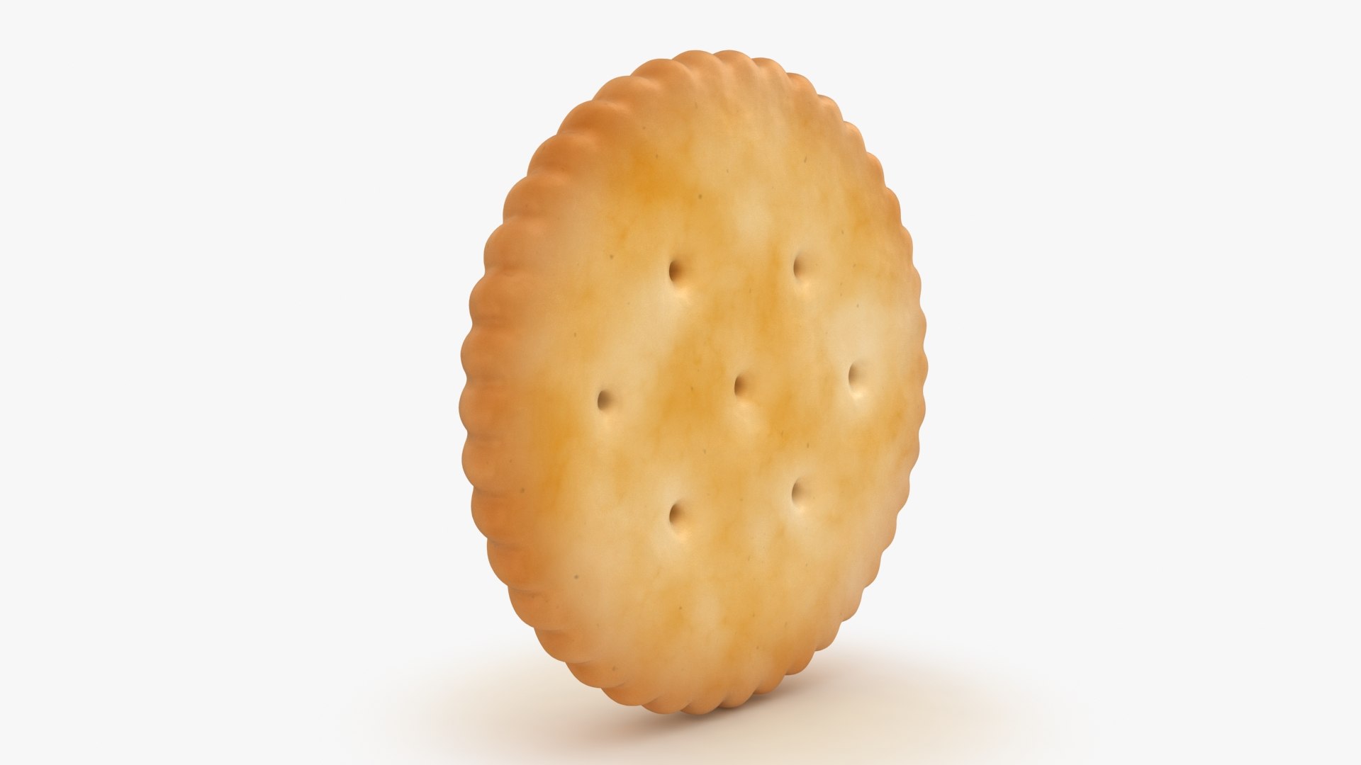 3D Round Cracker - TurboSquid 1963535