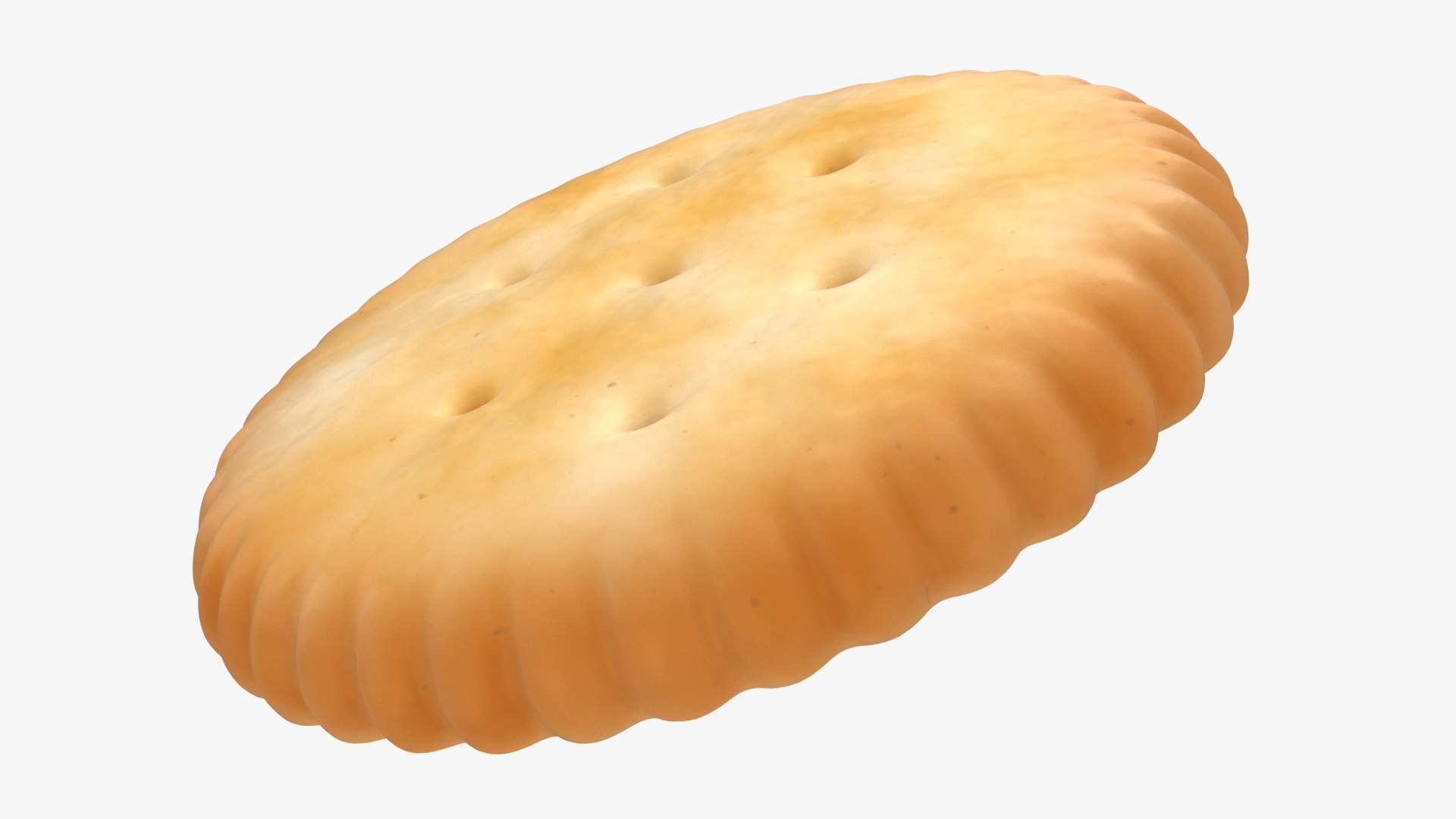 3D Round Cracker - TurboSquid 1963535