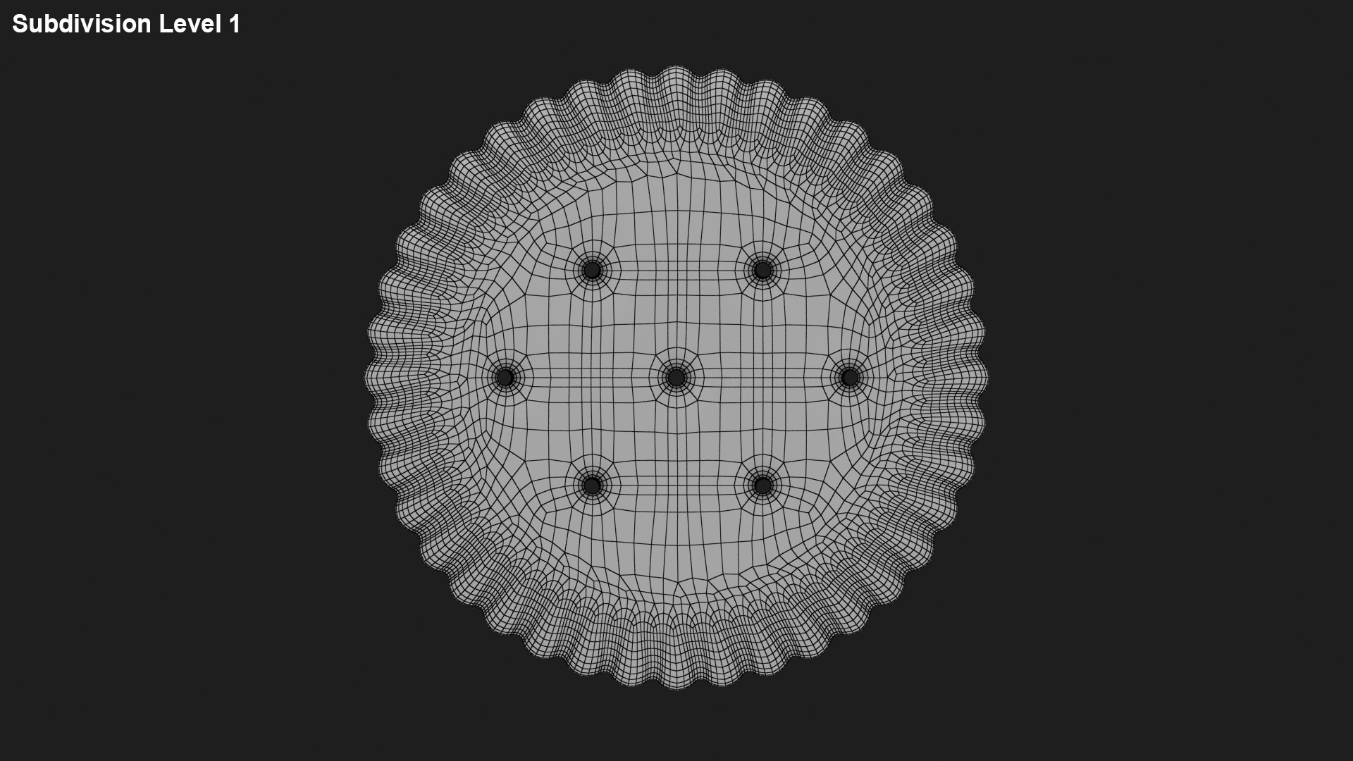 3D Round Cracker - TurboSquid 1963535