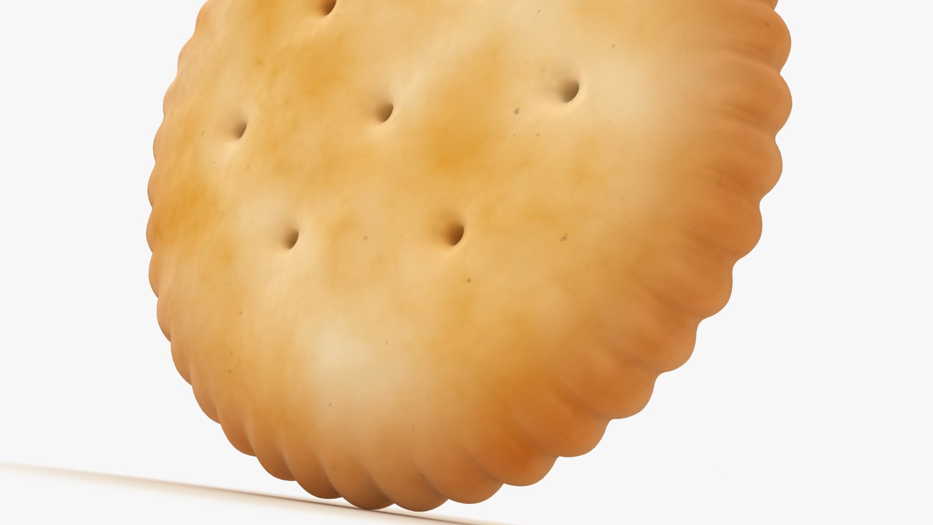 3D Round Cracker - TurboSquid 1963535