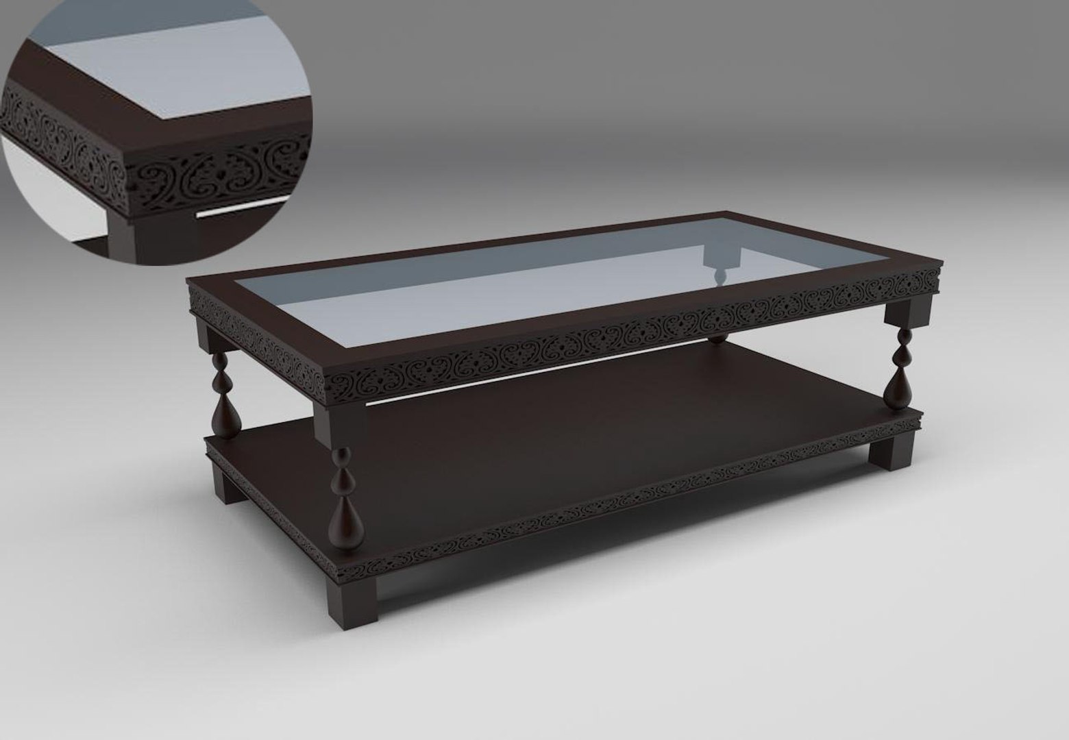 3d Model Coffee Table