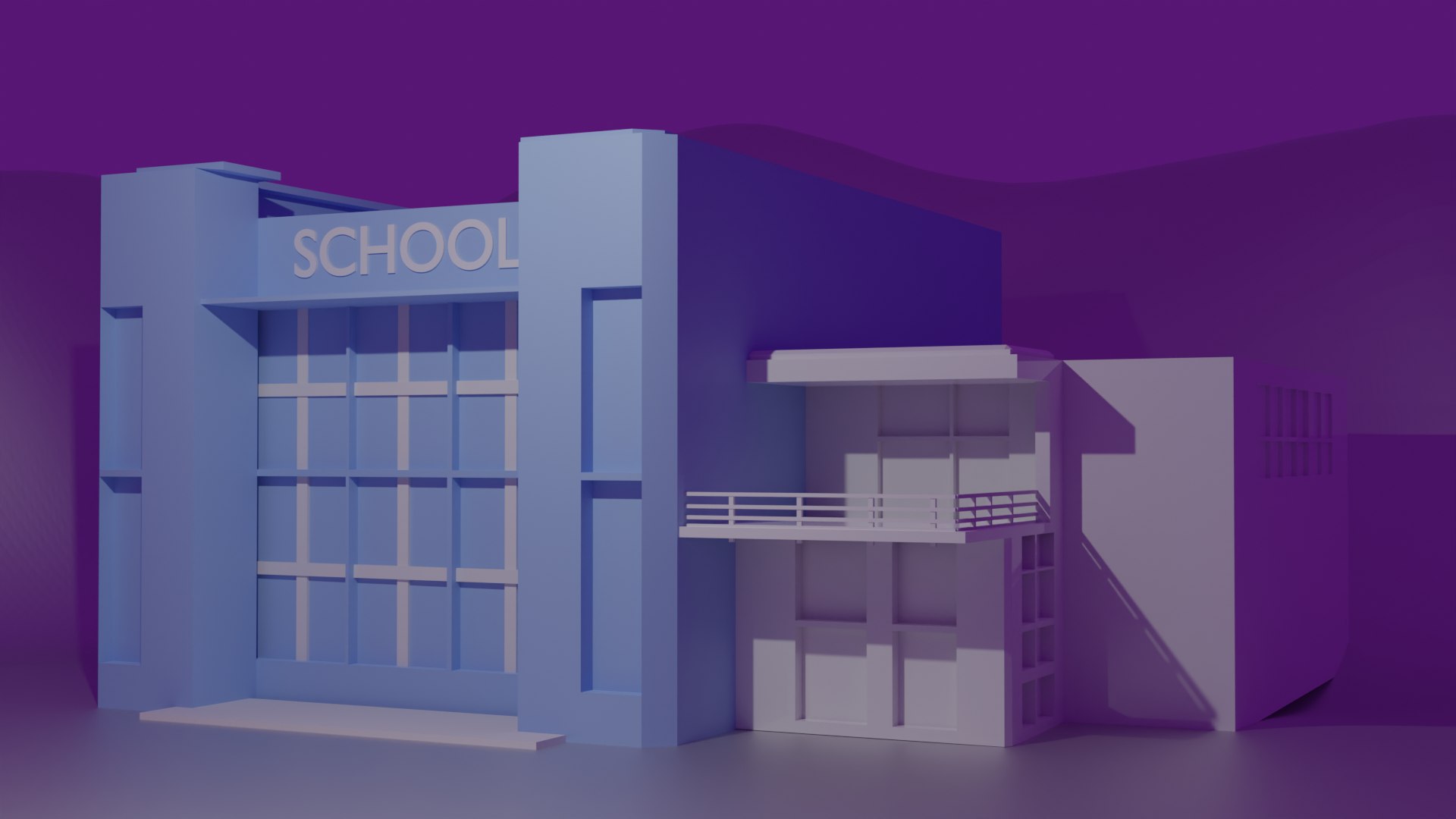 School 3D - TurboSquid 1884203