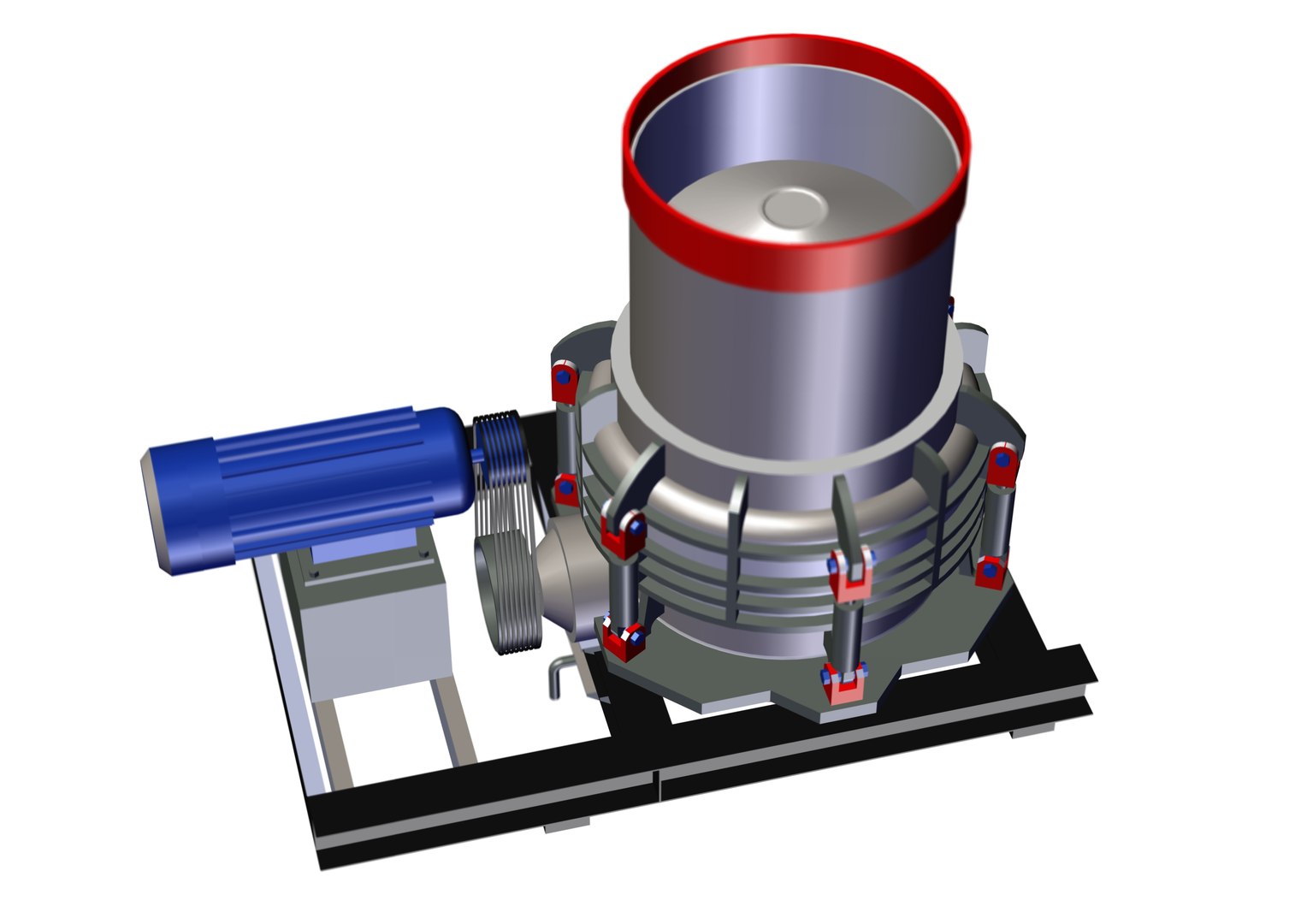 T-rex cone crusher 3D model - TurboSquid 1247708