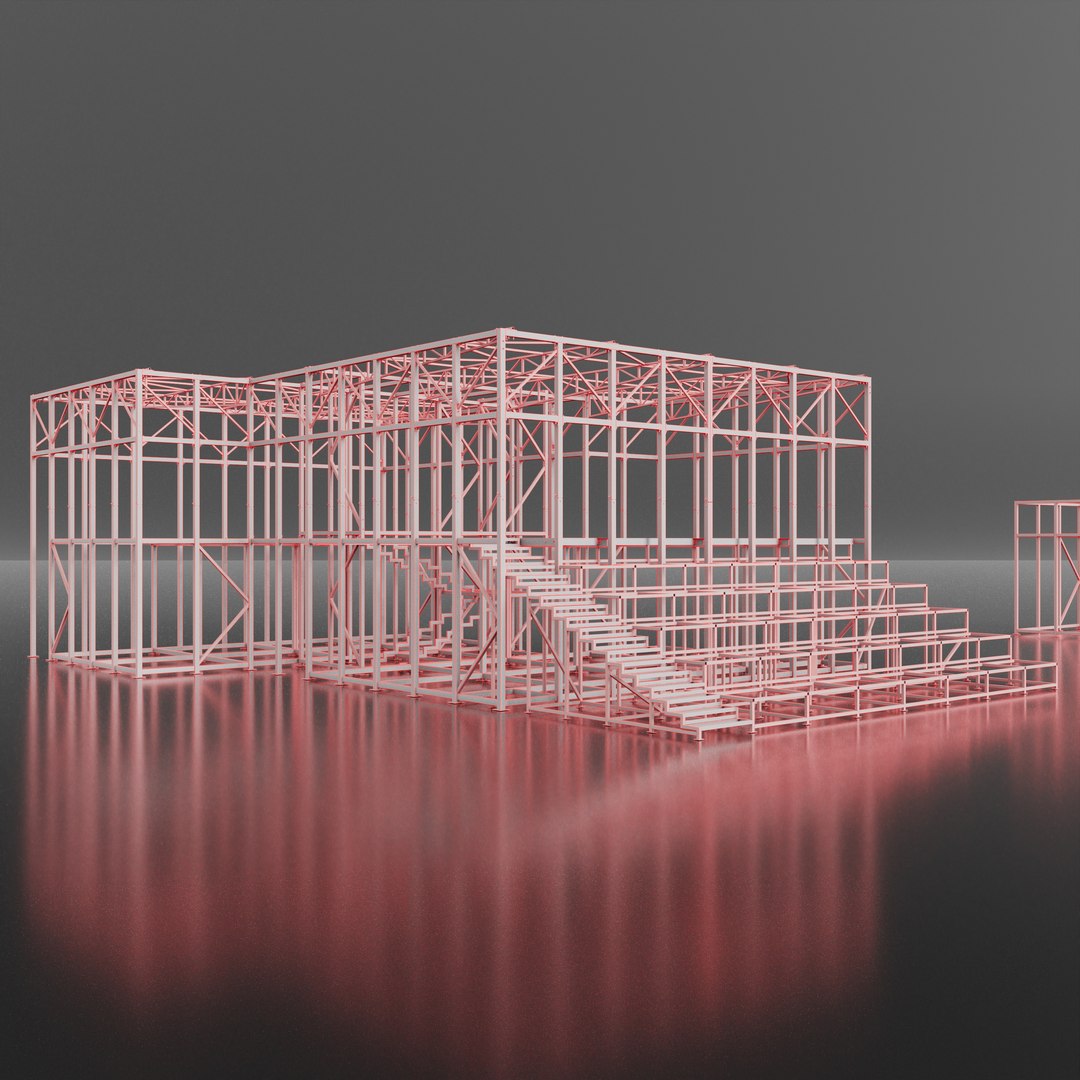 Metal Building 3D Model - TurboSquid 2245993
