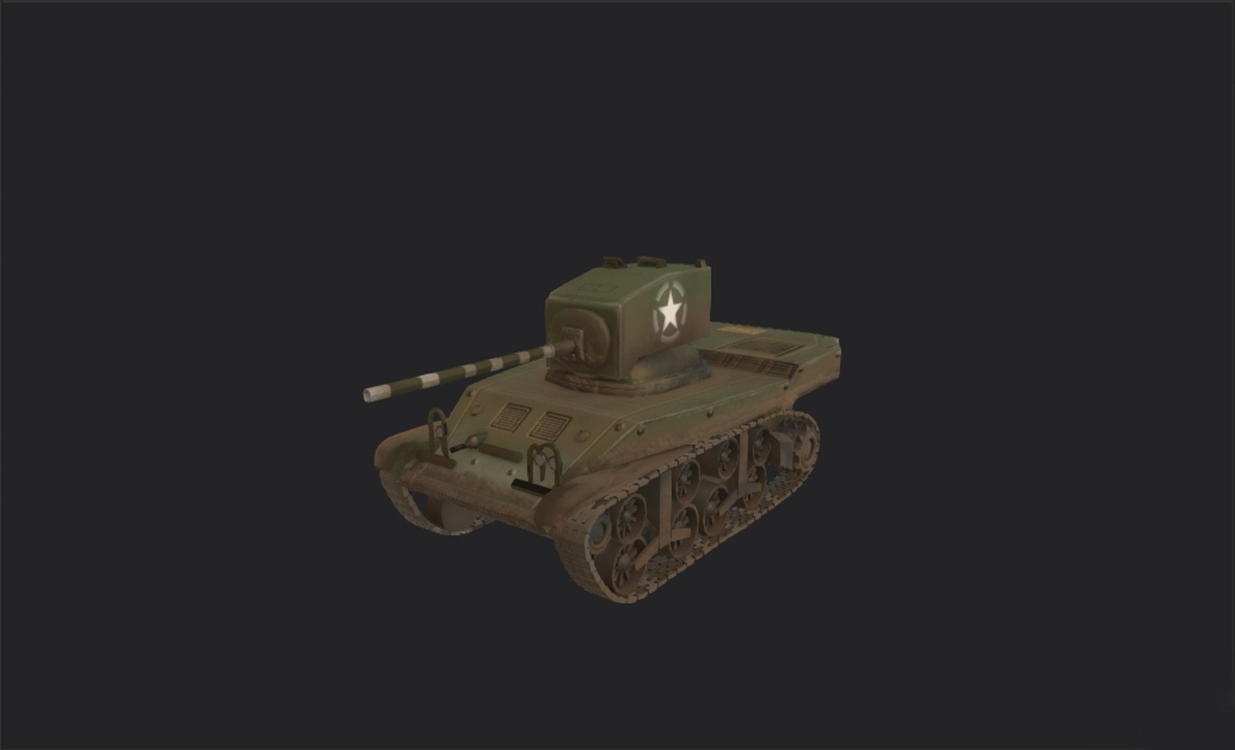 3D asset vehicle war model - TurboSquid 1553133