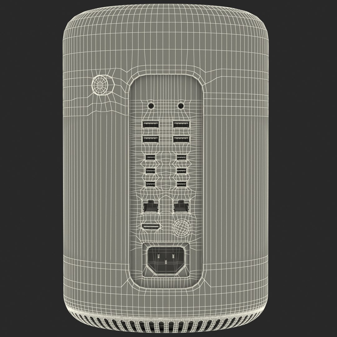 3d Model Apple Mac Pro