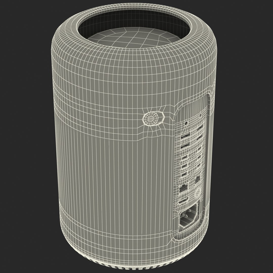 3d Model Apple Mac Pro