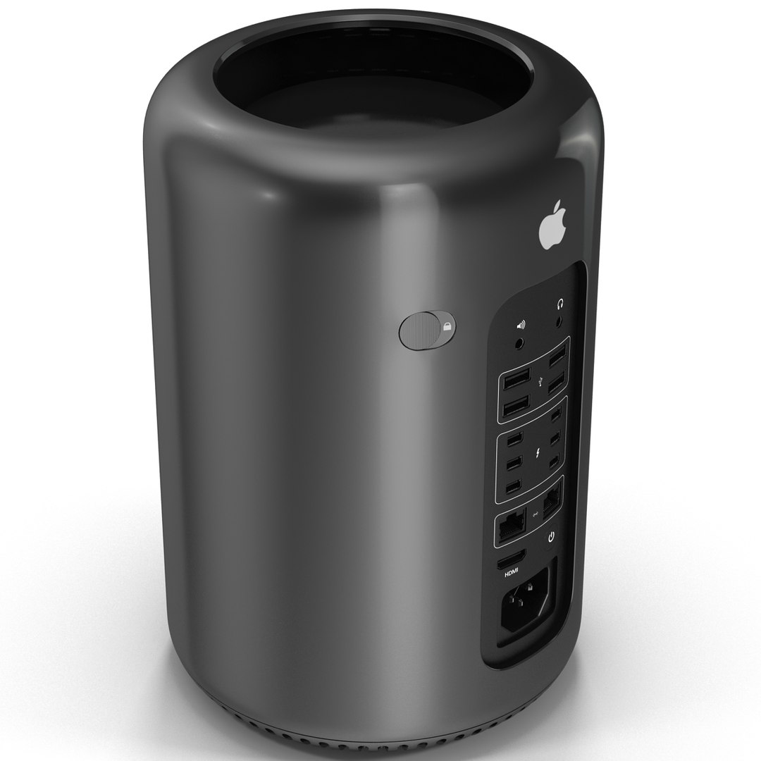 3d Model Apple Mac Pro
