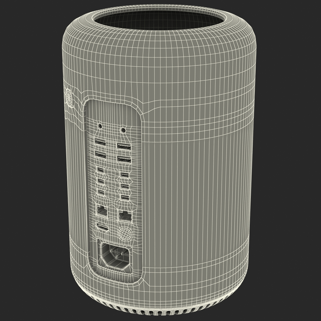 3d Model Apple Mac Pro