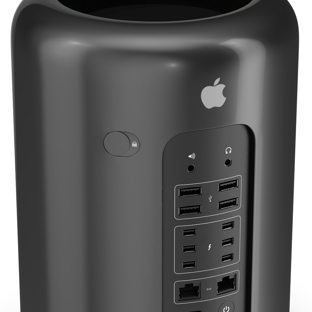 3d Model Apple Mac Pro
