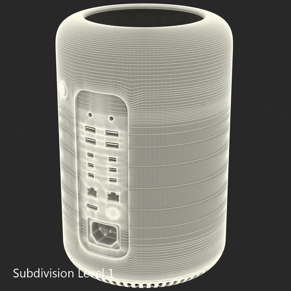 3d model apple mac pro