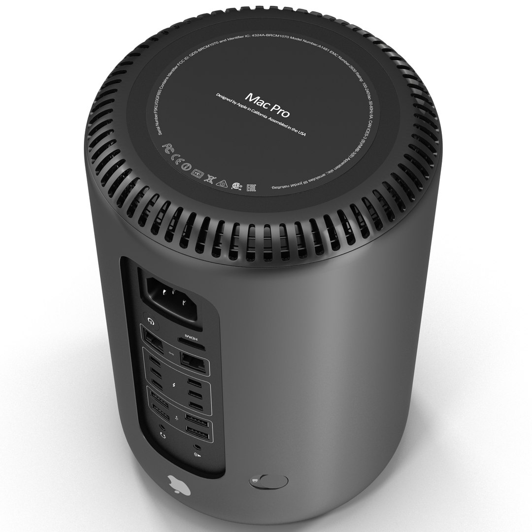3d Model Apple Mac Pro