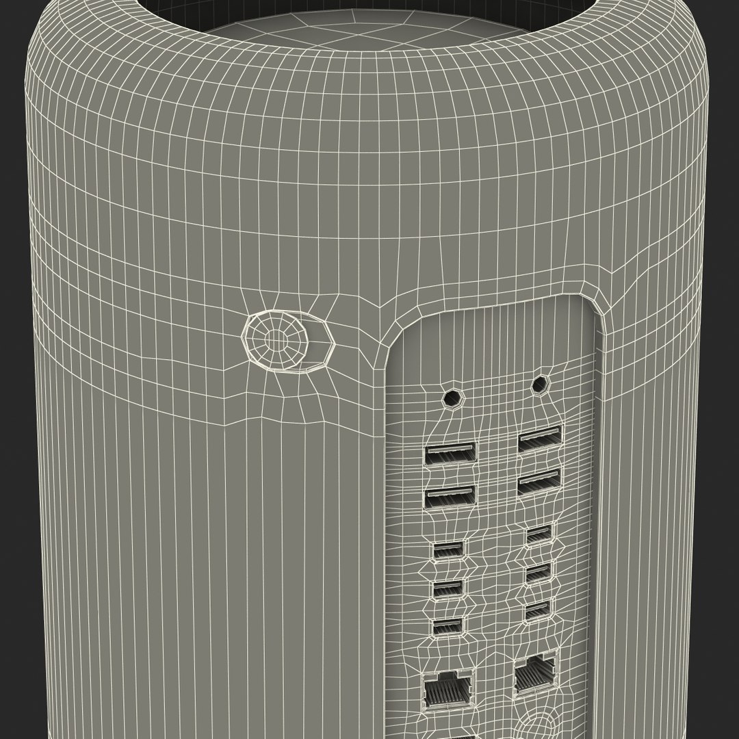 3d Model Apple Mac Pro